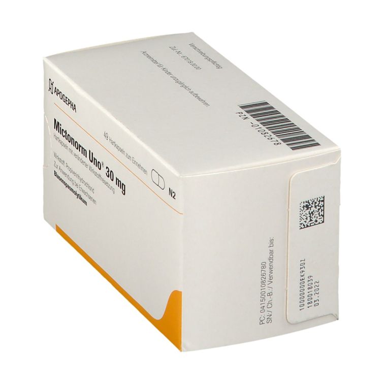 Mictonorm® Uno 30 mg 49 St - shop-apotheke.com
