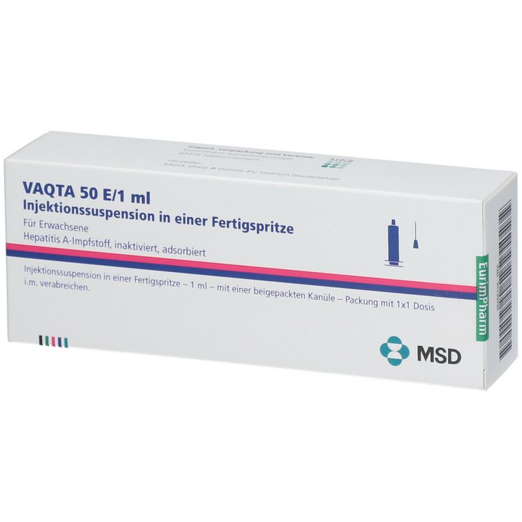 Vaqta: Hepatitis-A-Impstoff | Shop Apotheke