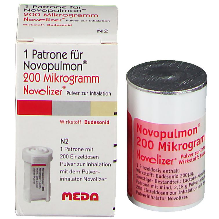 Novopulmon® 200 µg Novolizer® 1 Patrone 1x200 St - shop-apotheke.com