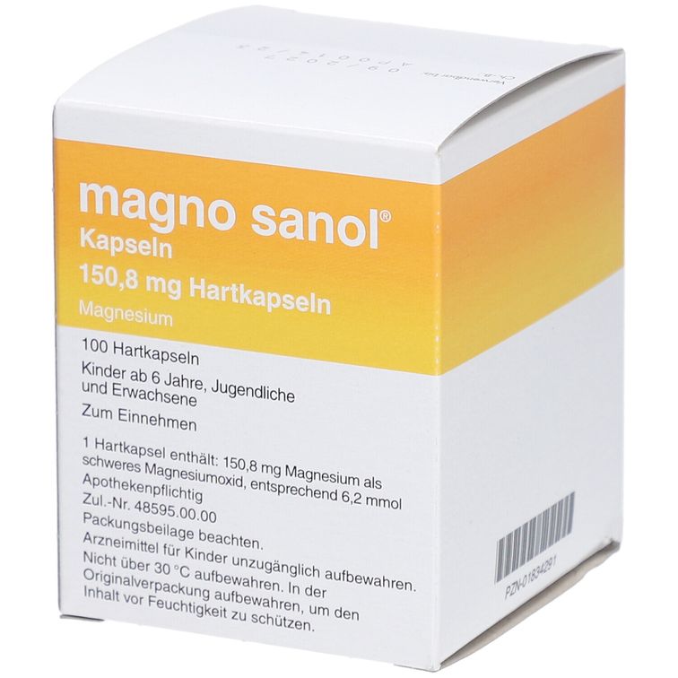 magno sanol® Kapseln 100 St - shop-apotheke.com
