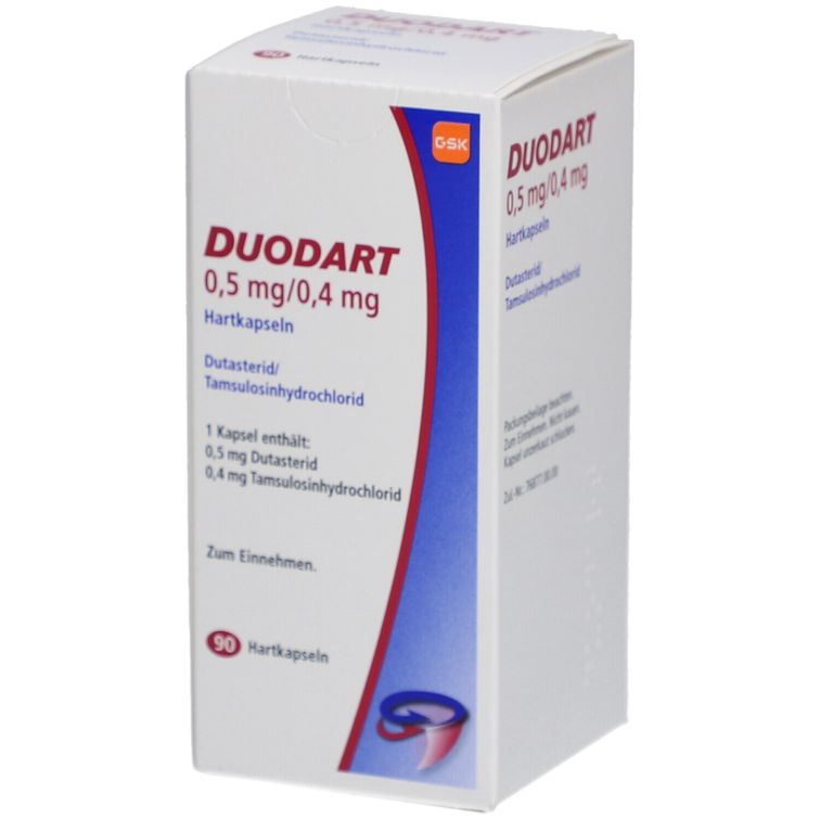 DUODART 0,5 mg/0,4 mg 90 St - shop-apotheke.com