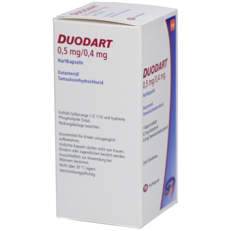 DUODART 0,5 mg/0,4 mg 90 St - shop-apotheke.com