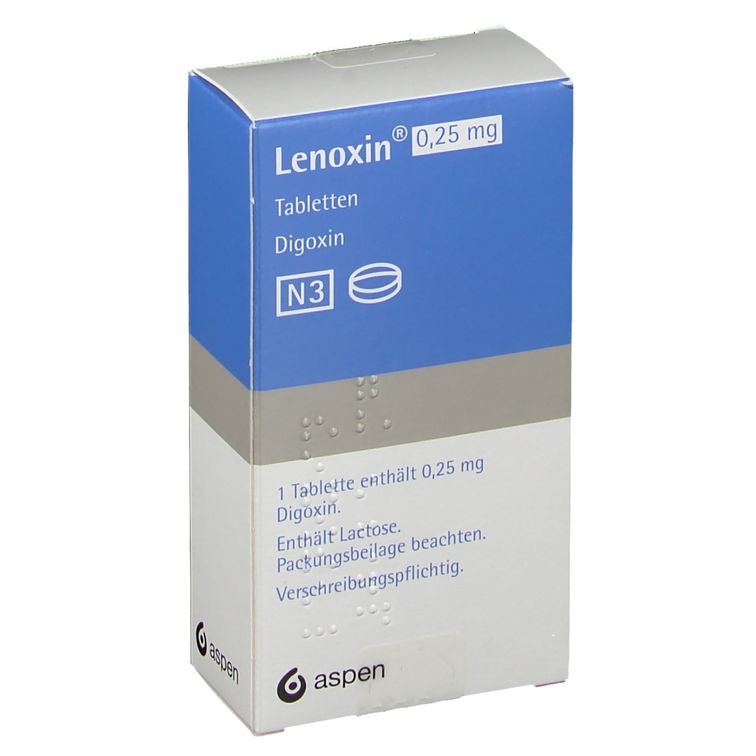 Lenoxin® 0,25 mg 100 St - shop-apotheke.com