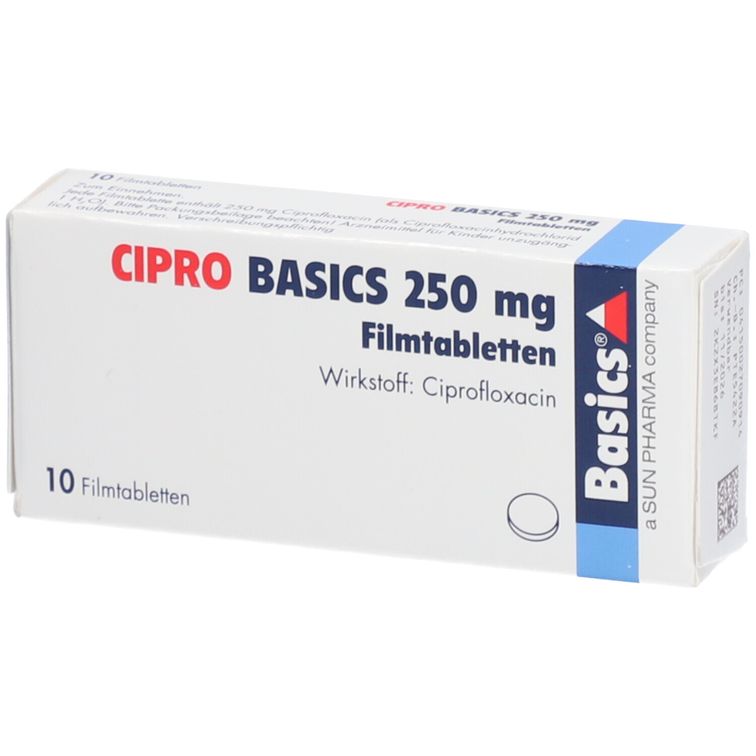 CIPRO BASICS 250 mg 10 St - shop-apotheke.com