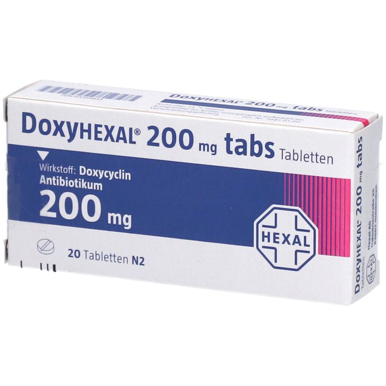 DoxyHEXAL® tabs 200 mg 20 St - shop-apotheke.com
