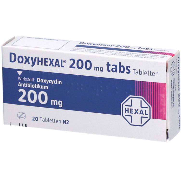 DoxyHEXAL® tabs 200 mg 20 St - shop-apotheke.com