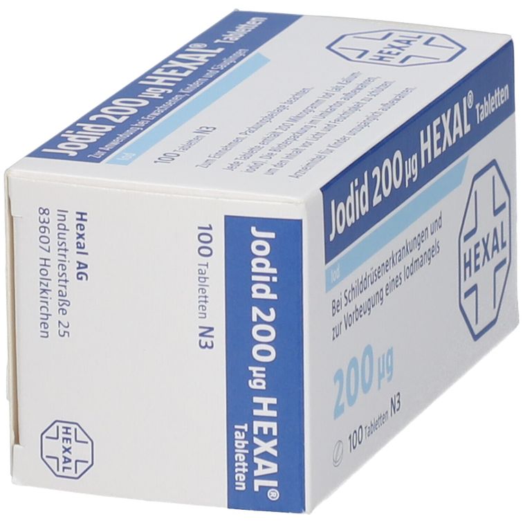 Jodid 200 µg HEXAL® 100 St - shop-apotheke.com