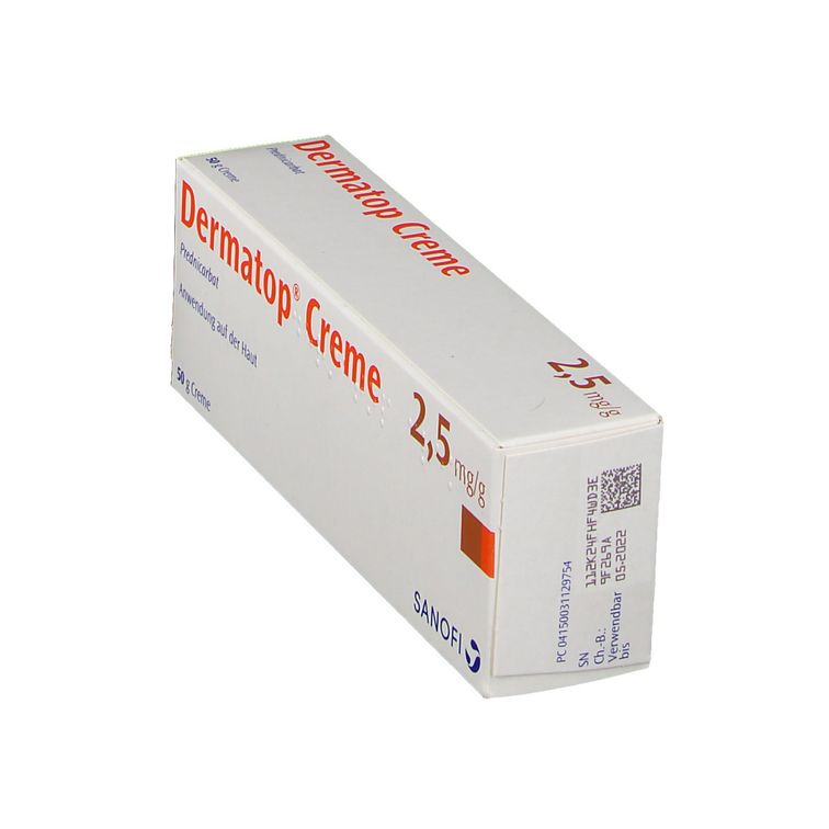 Dermatop® Creme 2,5 mg/g 50 g - shop-apotheke.com