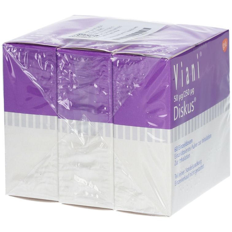 Viani® 50 ug/250 ug Diskus® 3x60 St - shop-apotheke.com