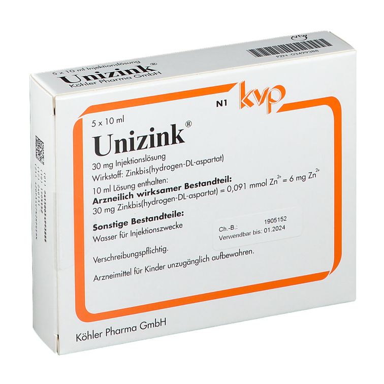 Unizink® 5x10 ml - shop-apotheke.com
