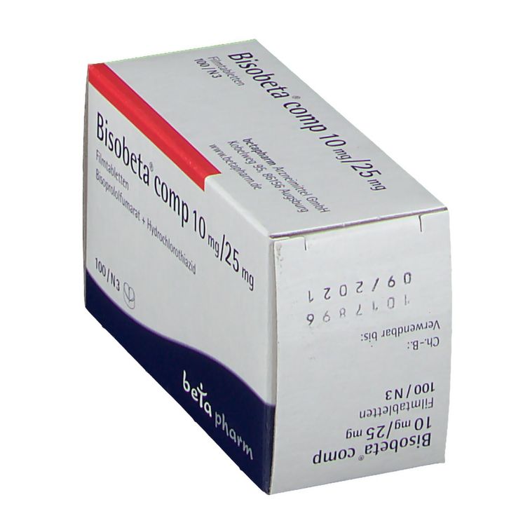 Bisobeta® comp 10 mg/25 mg 100 St - shop-apotheke.com