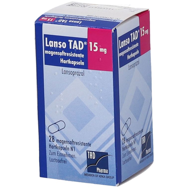 Lanso TAD® 15 mg 28 St - shop-apotheke.com