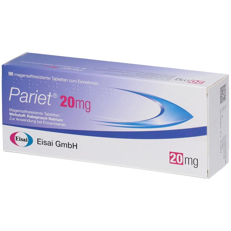Pariet® 20 mg 98 St - shop-apotheke.com