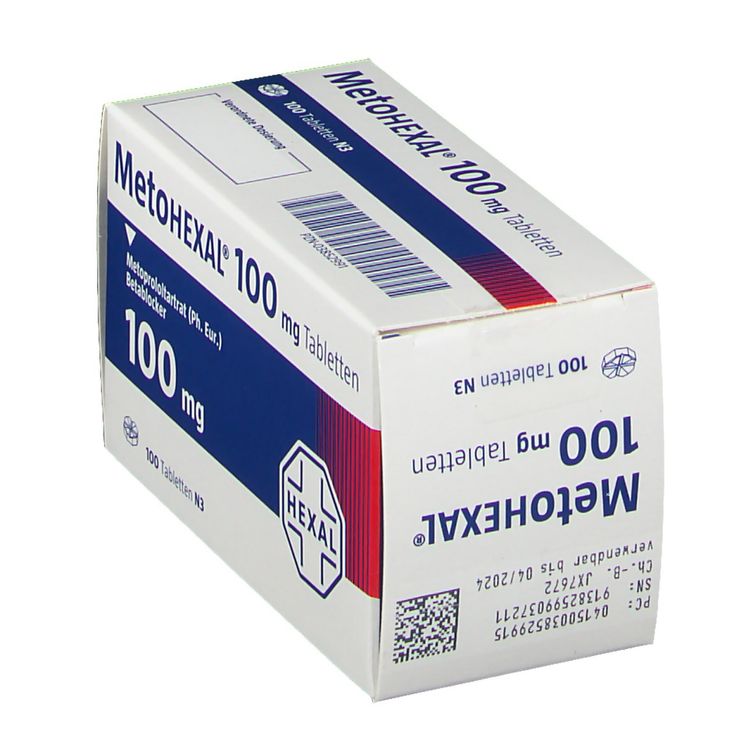 MetoHEXAL® 100 mg 100 St - shop-apotheke.com