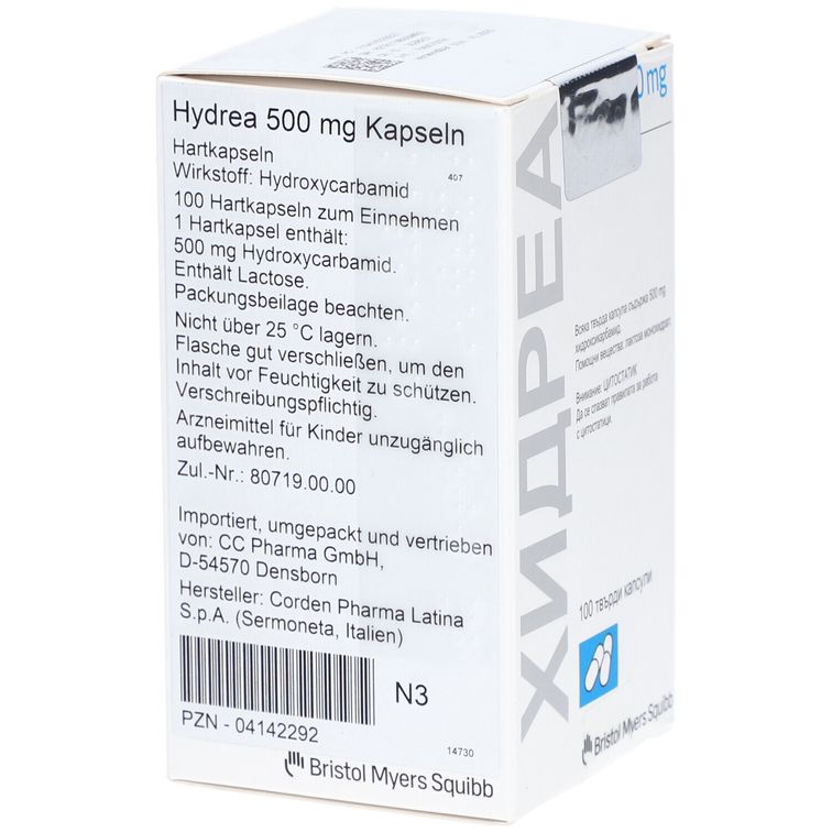 Hydrea® 500 mg 100 St - shop-apotheke.com