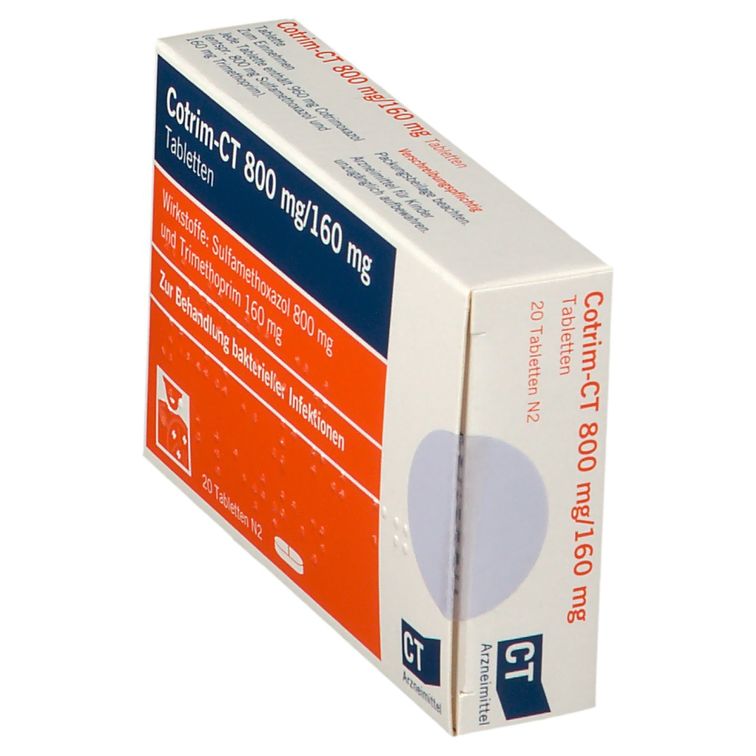 Cotrim-CT 800 mg/160 mg 20 St - shop-apotheke.com