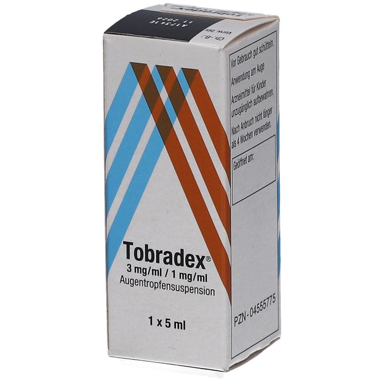 TOBRADEX® 3 mg/ml / 1 mg/ml 5 ml - shop-apotheke.com TOBRADEX® 3 mg/ml / 1 mg/ml 5 ml - shop-apotheke.com