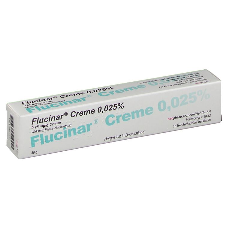 Flucinar® Creme 0,025% 50 g - shop-apotheke.com