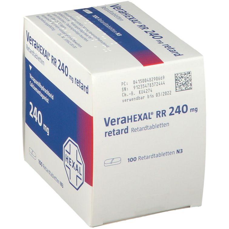 VeraHEXAL® RR 240 mg 100 St - shop-apotheke.com