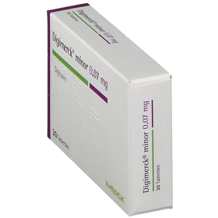 Digimerck® minor 0,07 mg 30 St - shop-apotheke.com