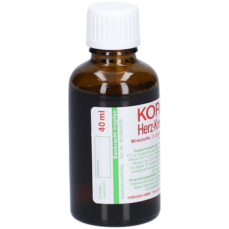 KORODIN® Herz Kreislauf Tropfen 40 ml - shop-apotheke.com