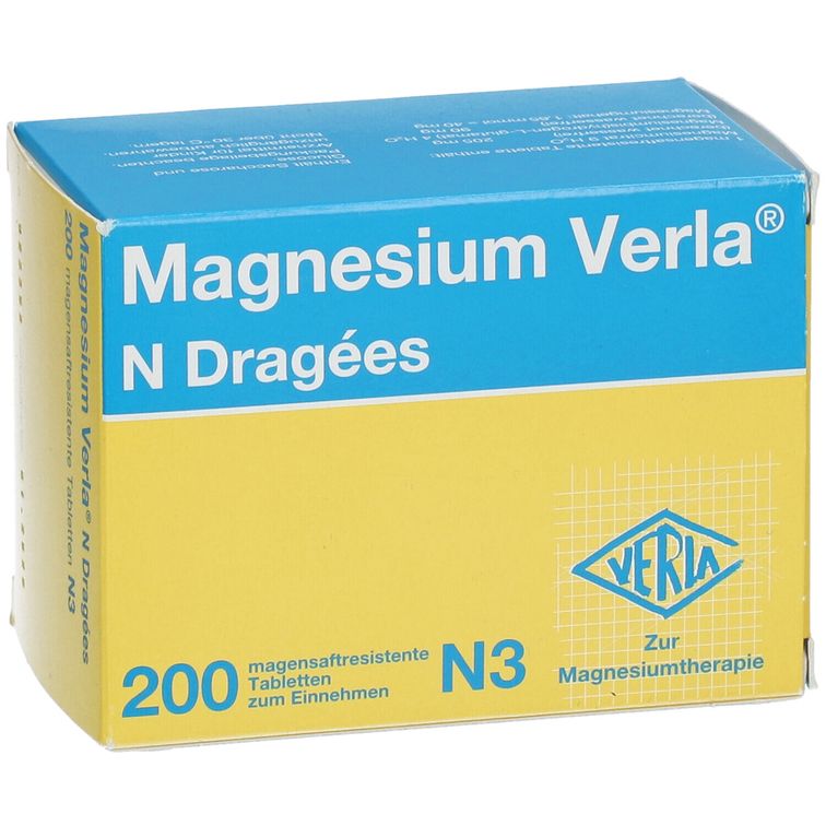 Magnesium Verla® N Dragées 200 St - shop-apotheke.com