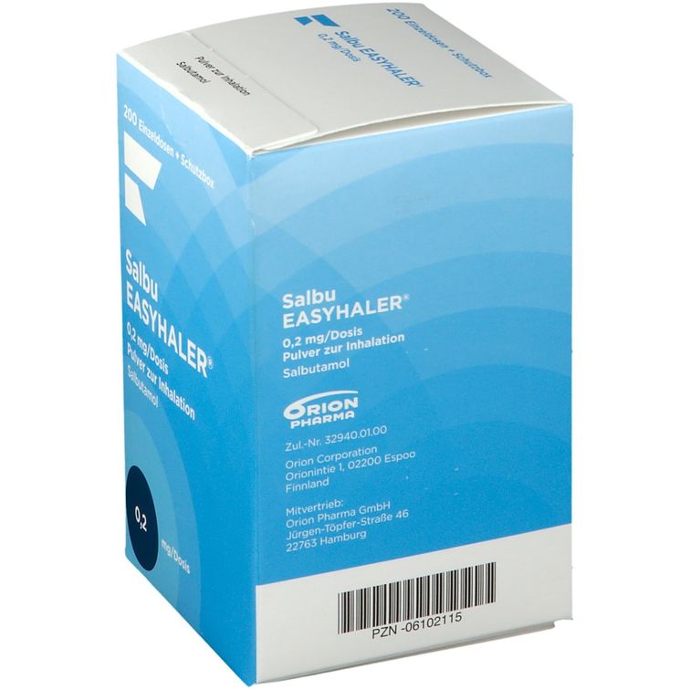 Salbu Easyhaler® 0,2 mg/Dosis 1 St - shop-apotheke.com