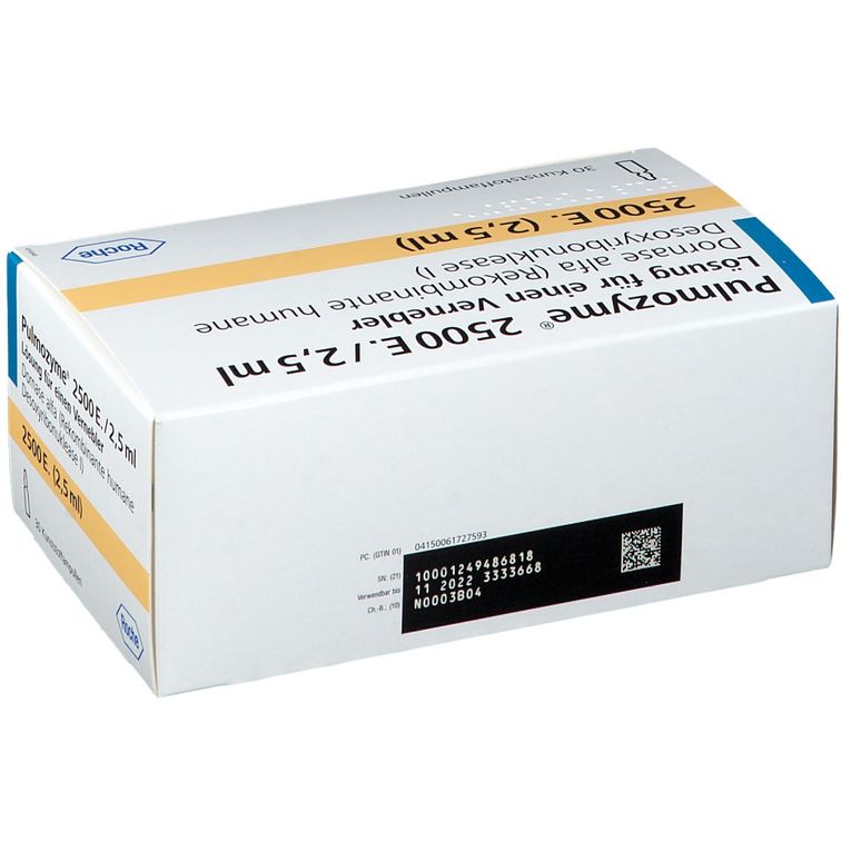 Pulmozyme® 2500 E./2,5 ml 30 St - shop-apotheke.com