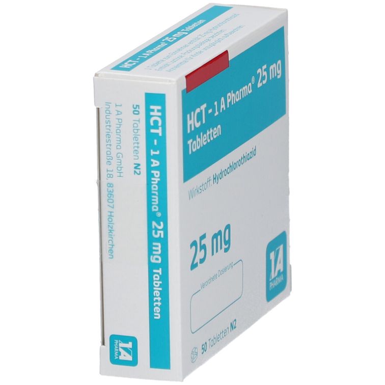 HCT - 1 A Pharma® 25 mg 50 St - shop-apotheke.com