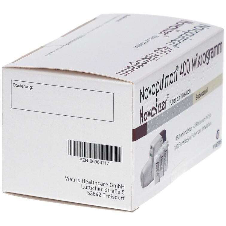 Novopulmon® 400 µg Novolizer® 3x100 St - shop-apotheke.com