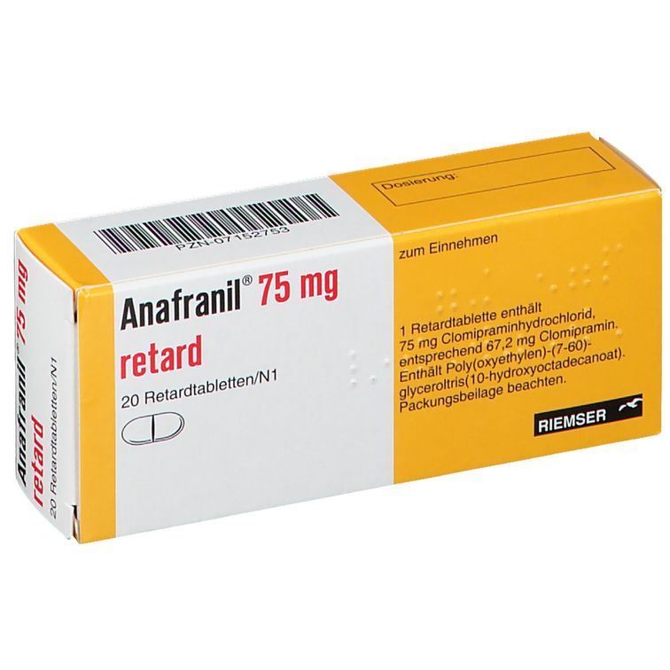 Anafranil® 75 mg retard 20 St - shop-apotheke.com