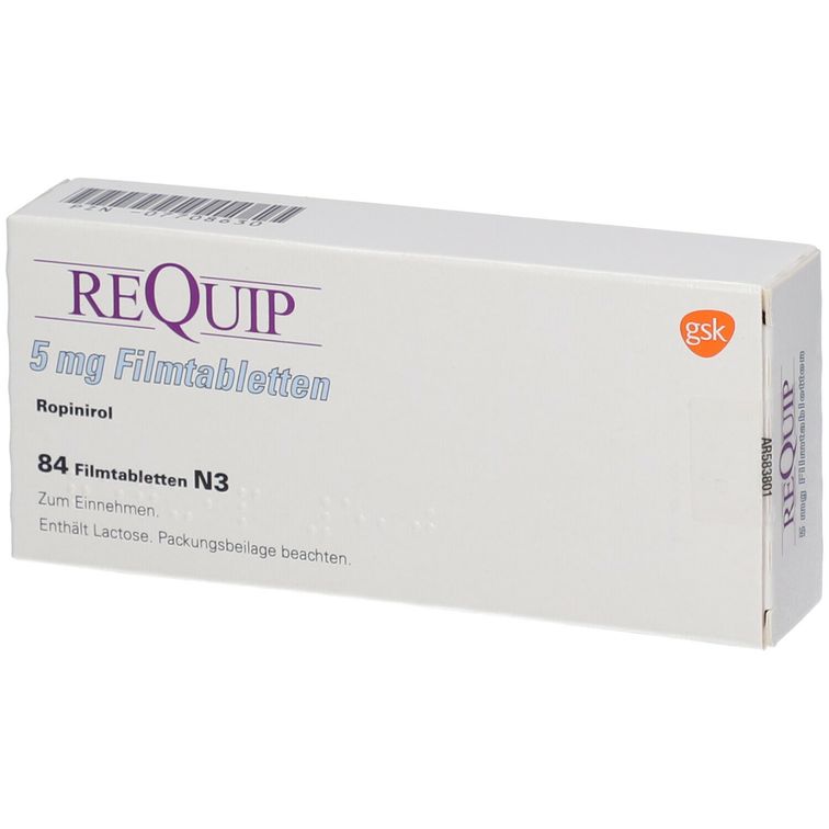 REQUIP® 5,0 mg 84 St - shop-apotheke.com