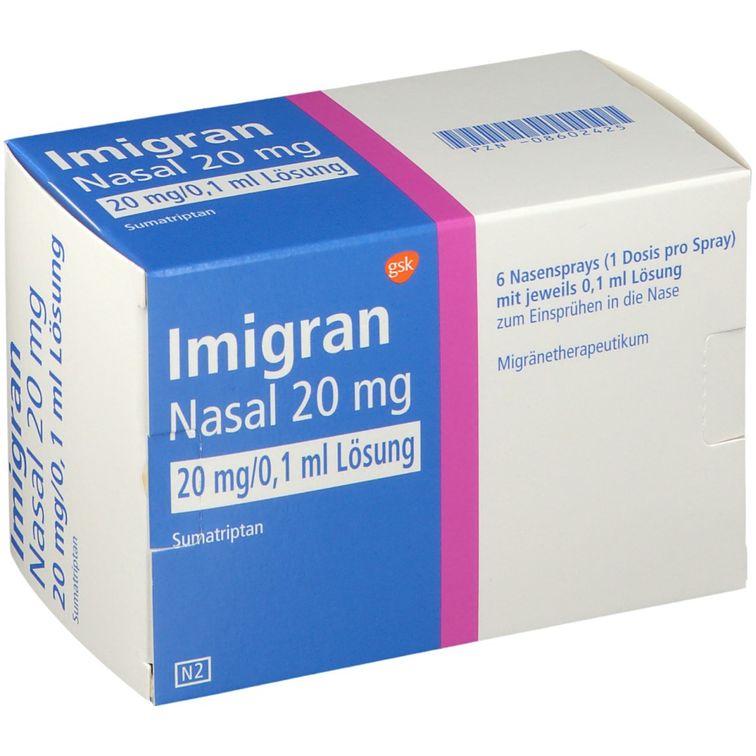 Imigran Nasal 20 mg 6 St - shop-apotheke.com