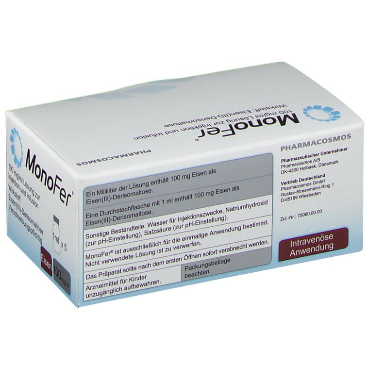 MonoFer® 100 mg/ml 5x1 ml - shop-apotheke.com