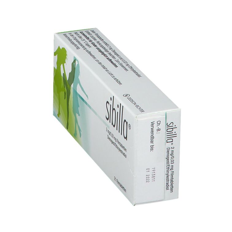 sibilla® 2 mg/0,03 mg 21 St - shop-apotheke.com