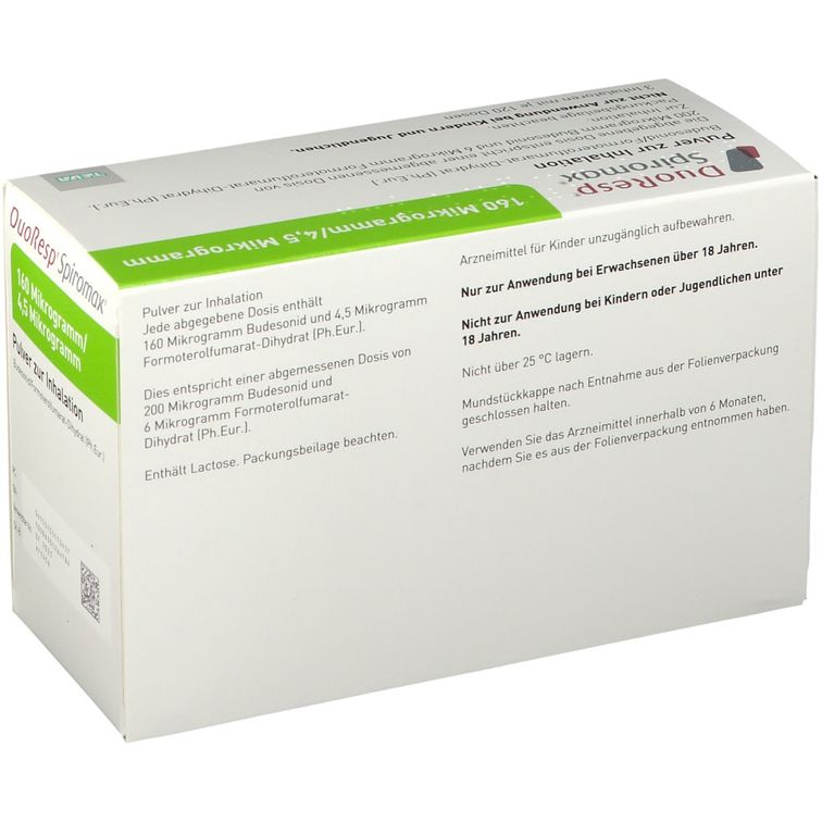 DuoResp® Spiromax® 160 µg/4,5 µg 3 St - shop-apotheke.com