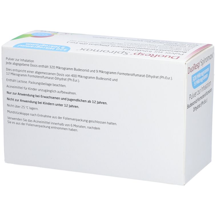 DuoResp® Spiromax® 320 µg/9 µg 3 St - shop-apotheke.com