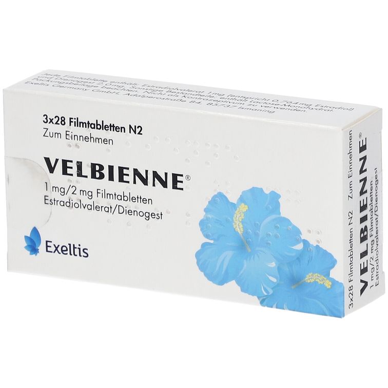 VELBIENNE® 1 mg/2 mg 3x28 St - shop-apotheke.com