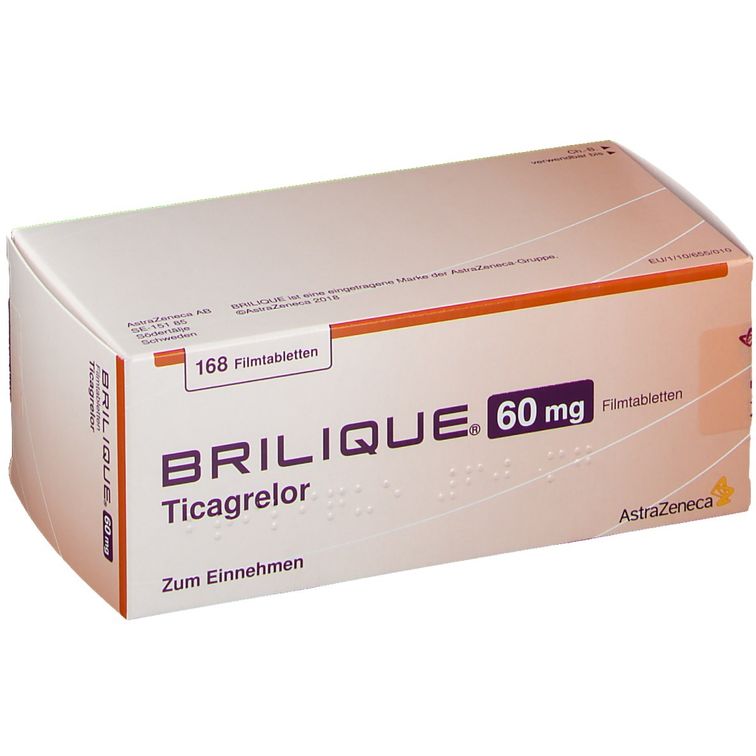 Brilique Thrombozytenfunktionshemmer | Shop Apotheke