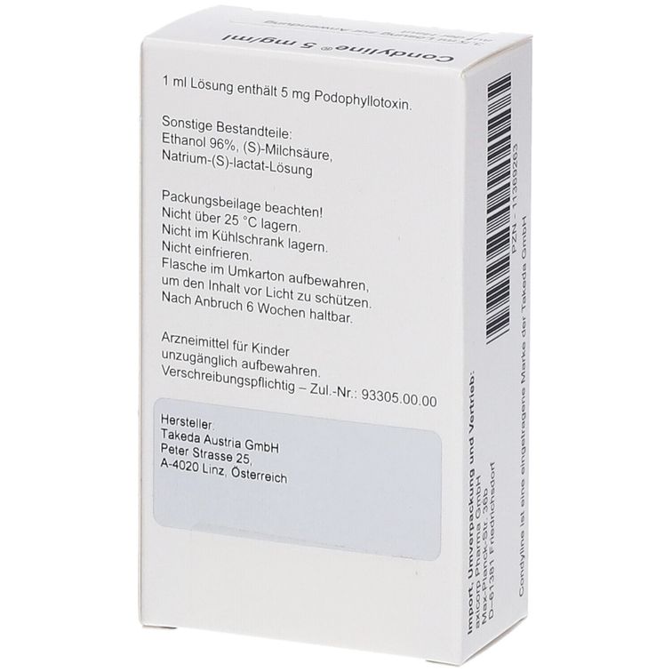 Condyline 5 mg/ml 3,5 ml - shop-apotheke.com