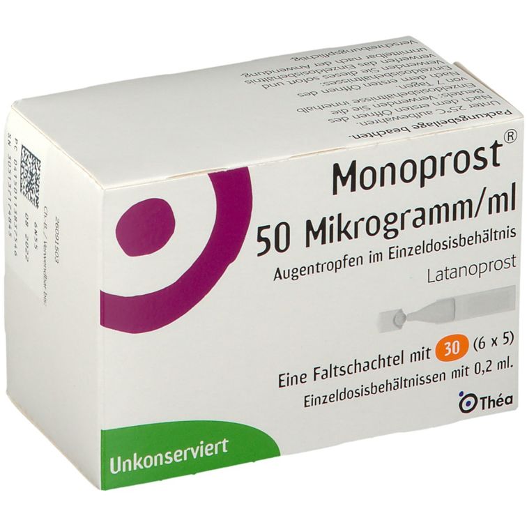 Monoprost® 50 Mikrogramm/ml 30x0,2 ml - shop-apotheke.com