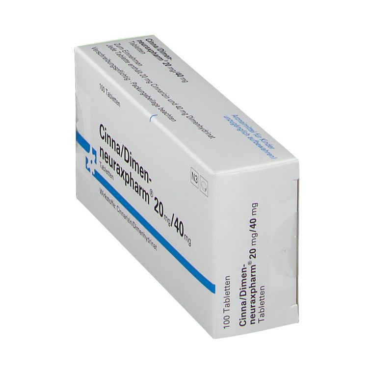 Cinna/Dimen-neuraxpharm® 20 mg/40 mg 100 St - shop-apotheke.com