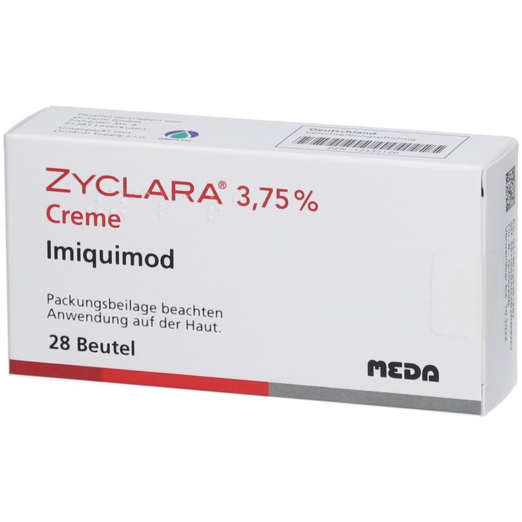 Zyclara 3,75% Creme Sachets 28 St - shop-apotheke.com