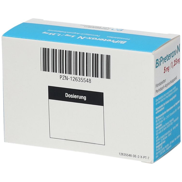 Bipreterax N 5 mg/1,25 mg 90 St - shop-apotheke.com