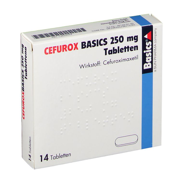 CEFUROX BASICS 250 mg 14 St - shop-apotheke.com