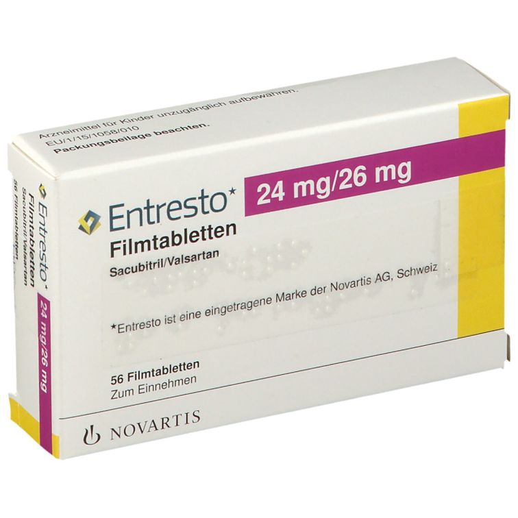 Entresto® 24 mg/26 mg 56 St - shop-apotheke.com