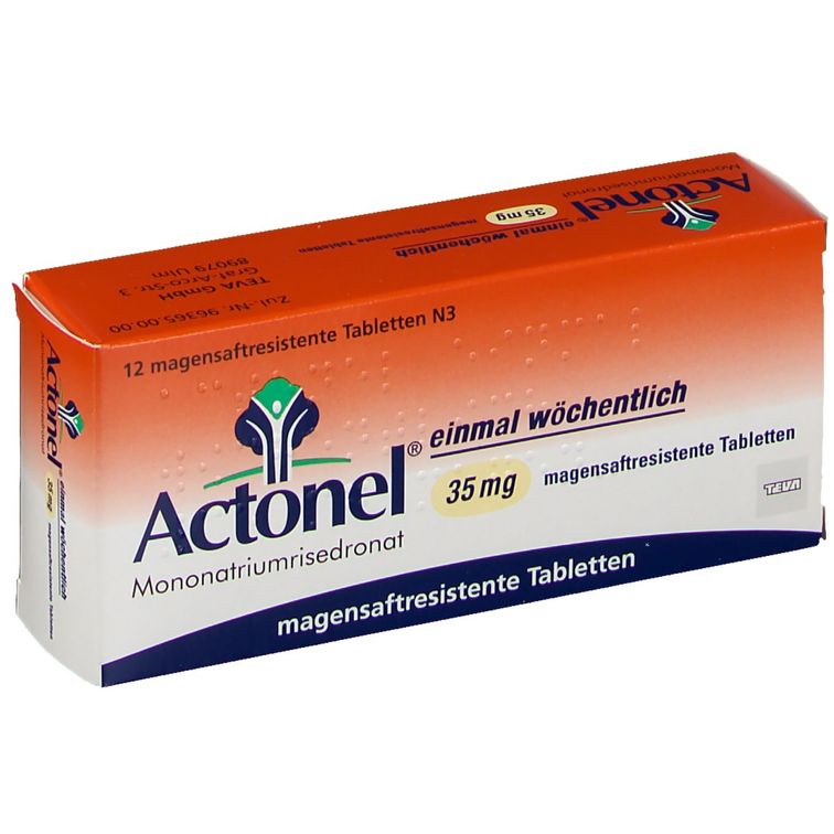 Actonel® einmal wöchentlich 35 mg 12 St - shop-apotheke.com