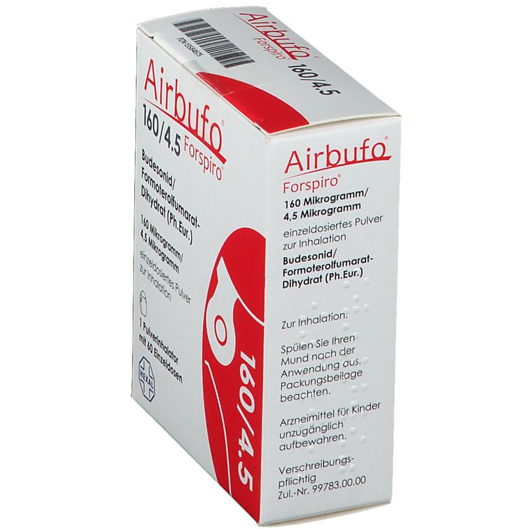 Airbufo® Forspiro® 160 µg/4,5 µg 1 St - shop-apotheke.com