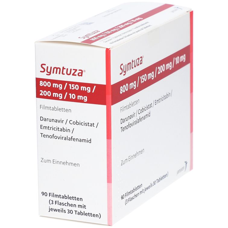 Symtuza® 800 mg/150 mg/200 mg/10 mg 90 St - shop-apotheke.com