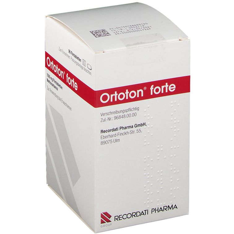 Muskelrelaxans Ortoton forte | Shop Apotheke